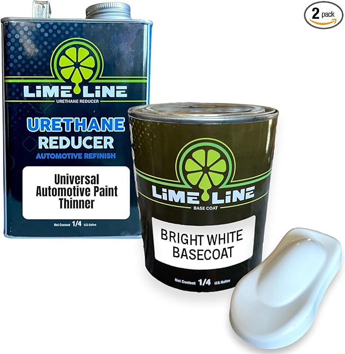 LiME LiNE Automotive Basecoat with Urethane Reducer Quart Combo Packs – LiME LiNE Paint Supply