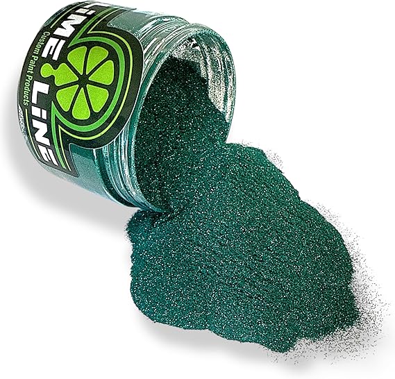 LiME LiNE Sprayable Metal Flake Paint Additive: Solvent Resistant Glit ...