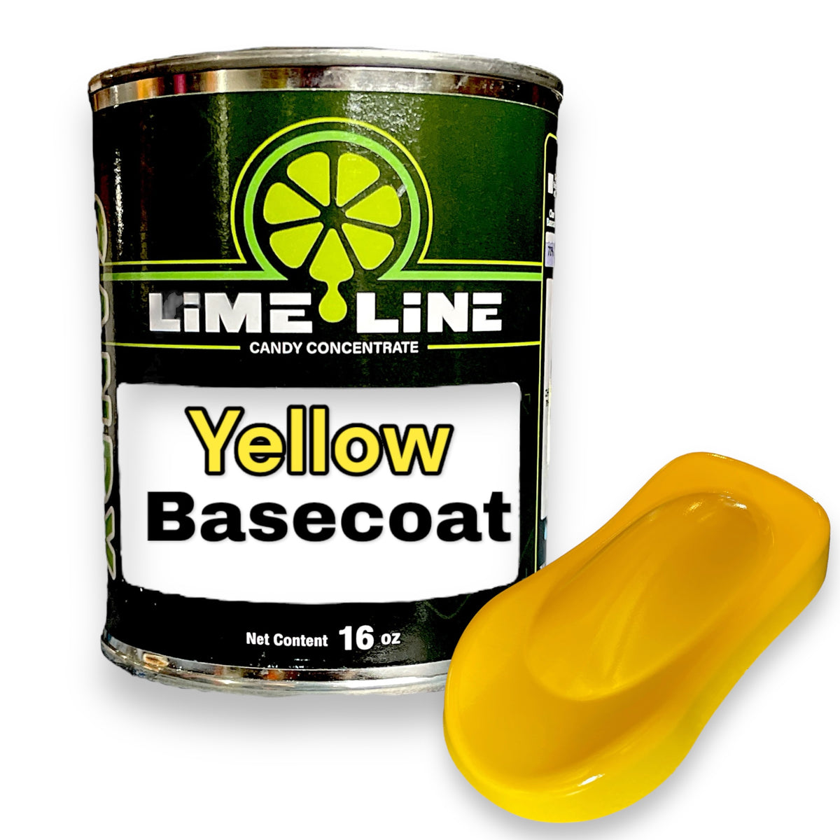 LiME LiNE Solid Yellow Basecoat 1 Pint – LiME LiNE Paint Supply