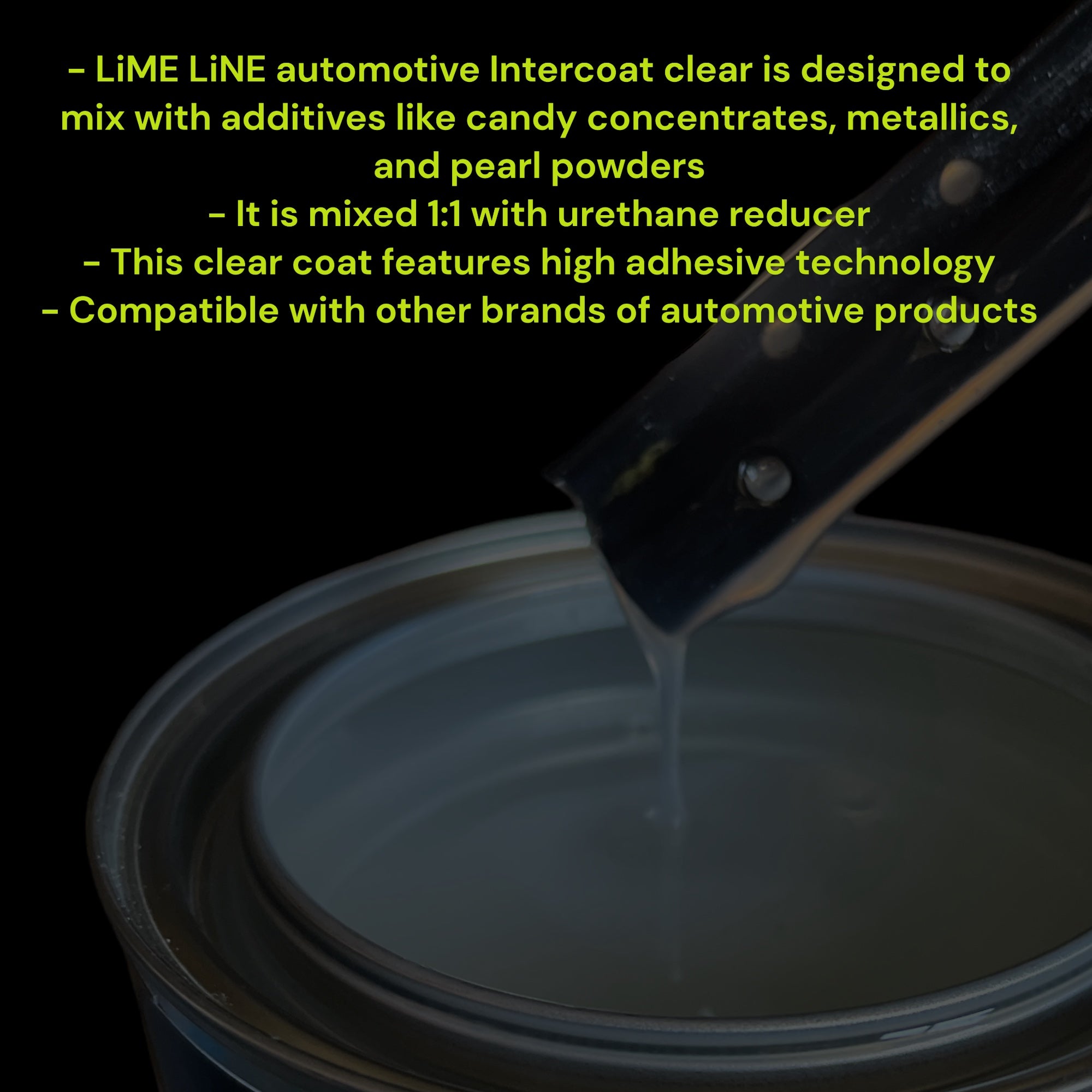 LiME LiNE Intercoat Clear 1 Quart / 1 Gallon – LiME LiNE Paint Supply