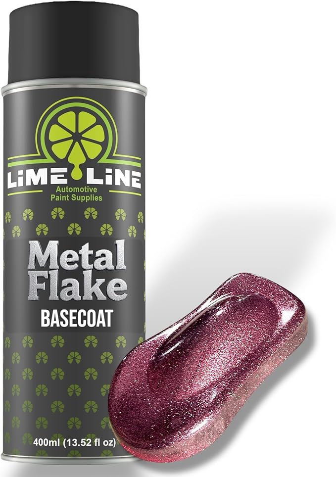 LiME LiNE Metal Flake Basecoat Automotive Grade Sparkle Spray Paint - – LiME LiNE Paint Supply